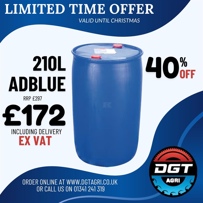 AdBlue® Urea Solution 210L - DGT Agri