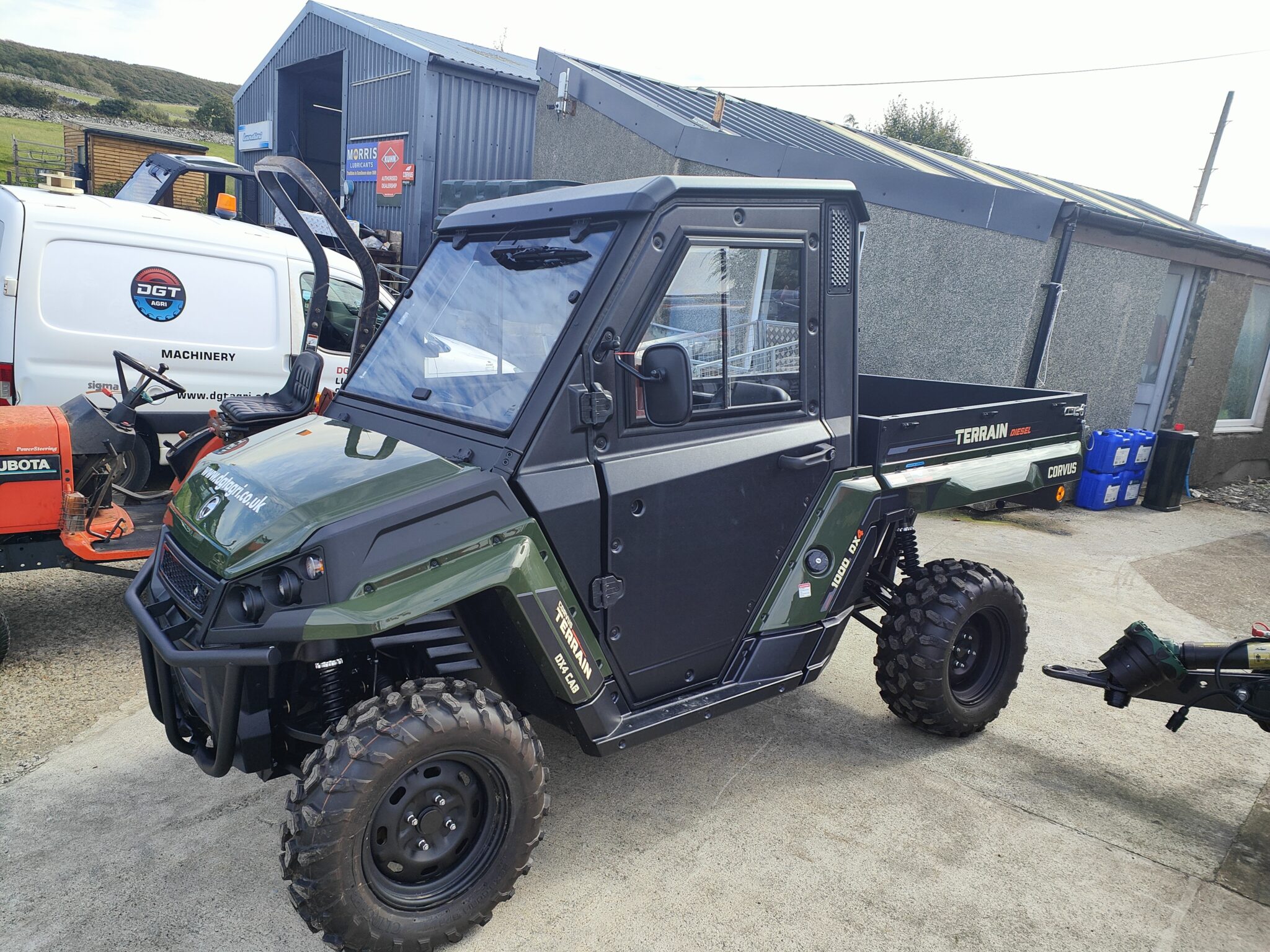 CORVUS DX4 CAB EPS Utility Terrain Vehicle